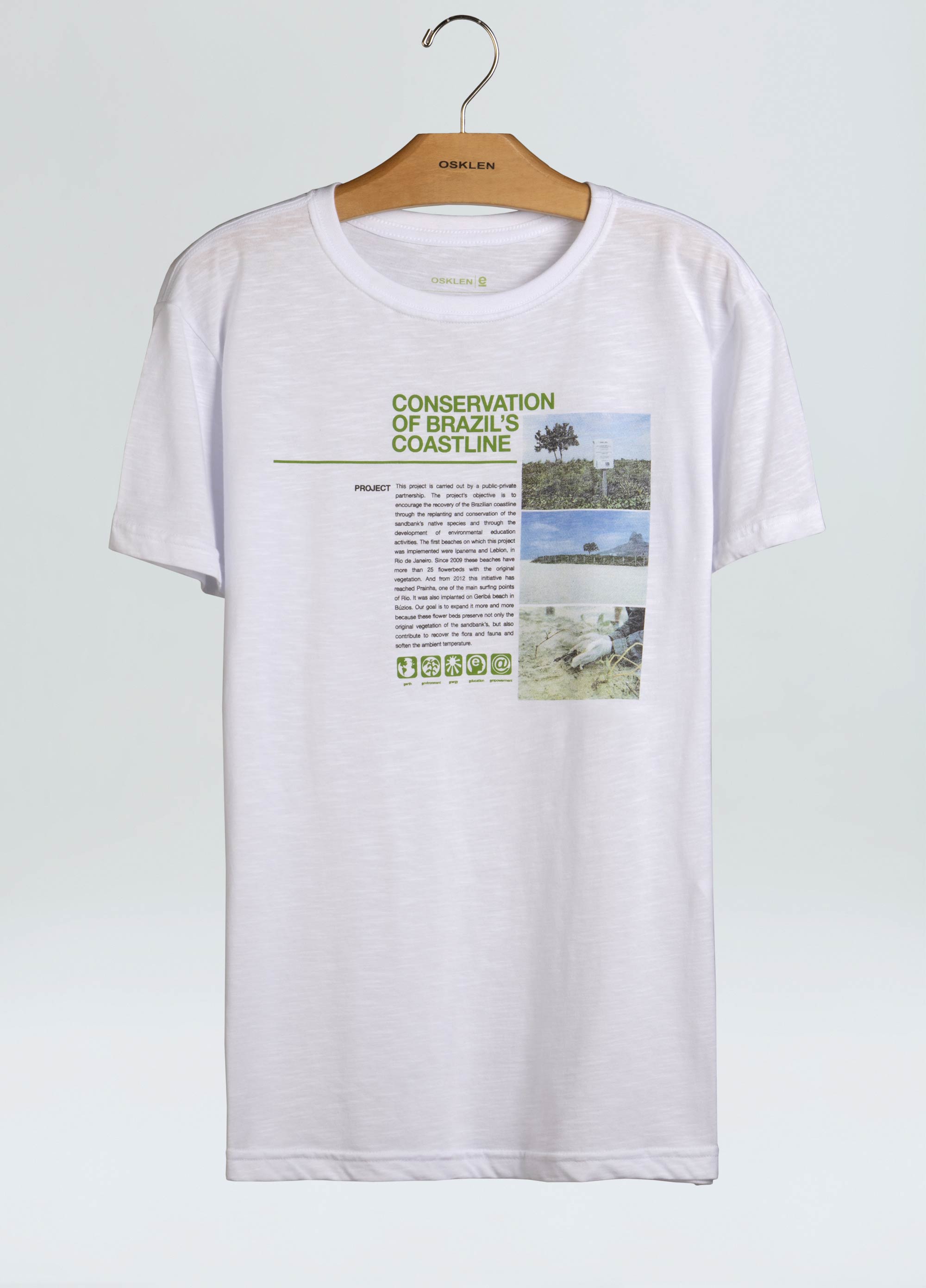 T-shirt organic rough conservation